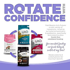 NutriSource Element Series Upland Stream Dry Dog Food, Quail, Rabbit & Trout, 4LB