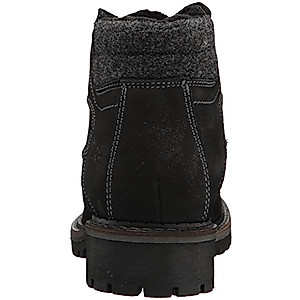 Bos. & Co. Women's Hartney Hiking Boot, Black Nubuck/Boil Wool, 36 M EU (5.5-6 US)