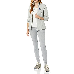 Amazon Essentials Disney | Marvel | Star Wars | Princess Women's Polar Fleece Full-Zip Mock Jackets, Happy Mickey, Medium