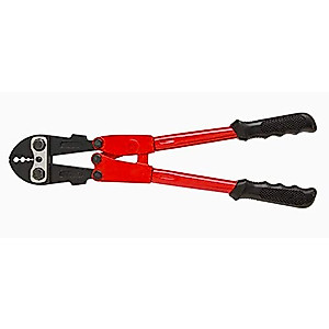 18-IN Swaging Tool, Securing Ferrules and Stops on 1/16 in, 3/32 in, 1/8 in, and 3/16 in. Wire Rope and Cable, Crimper