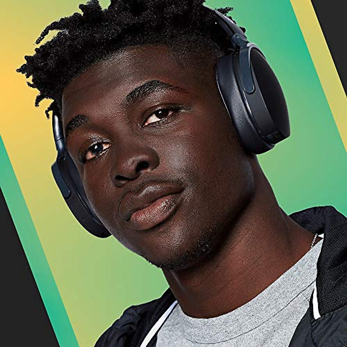 Skullcandy Hesh Evo Bluetooth Headphones for iPhone and Android with Microphone / 36 Hours Battery Life / Great for Music, School, Travel and Gaming / Wireless Headphones - Black