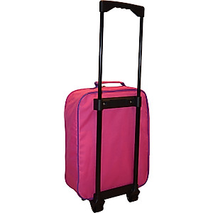 Minnie Mouse Disney 15" Collapsible Wheeled Pilot Case - Rolling Luggage