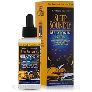 Sleep Soundly Melatonin, 2-Ounce Bottles (Pack of 3)