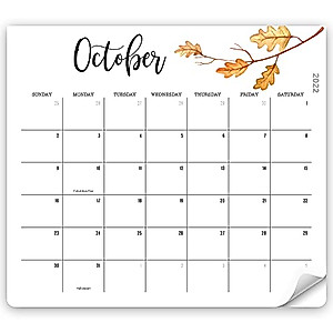 Beautiful Magnetic Fridge Calendar - Runs Until December 2023 - The Perfect Monthly Calendar With Seasonal Designs for Easy Planning