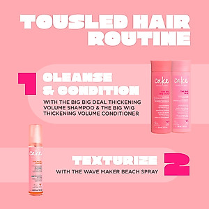 Cake Beauty The Wave Maker Texturizing Beach Spray, 4 Ounce. (Packaging may vary)