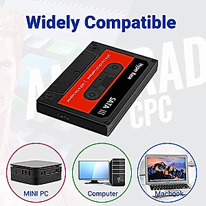 2T External Game Hard Drive Built in 52,247 Retro Games, Plug and Play Emulator Console HDD in Windows, Batocera 35 Gaming System with 84 Emulators,Compatible with PS2/MAME/SS/PS1