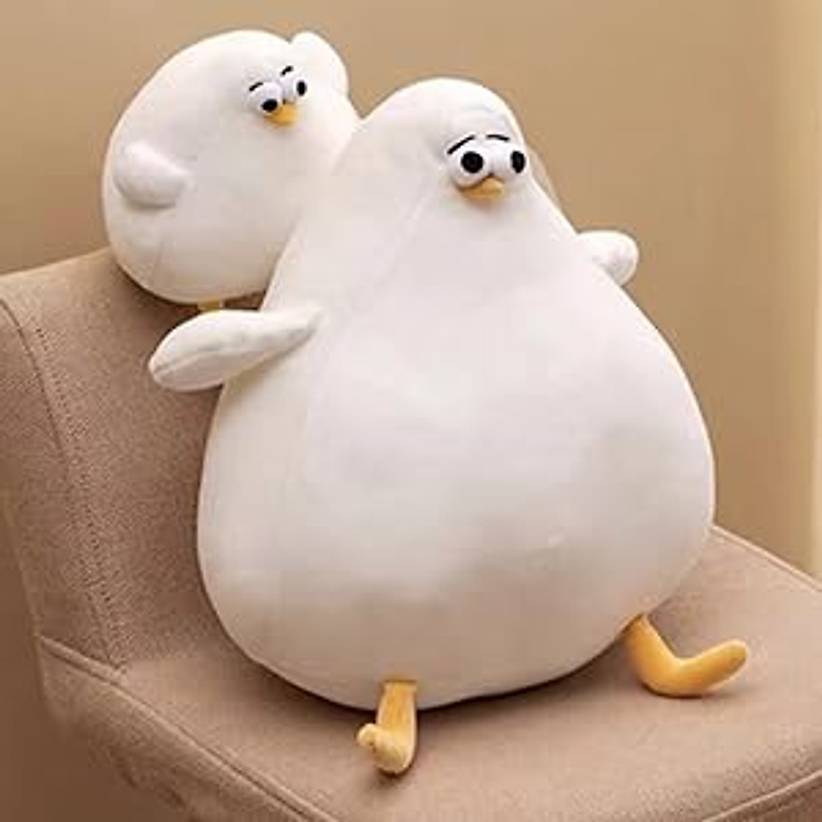 Hgplvxj Cute Fat Chicken Plush Toy, Soft Mother Hen Plush Pillow, Chicken Stuffed Animal Birthday for Kids(10.23inch)