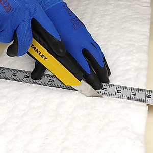 Lynn Manufacturing 2" Thick, Superwool Plus Insulation, Morgan Thermal Ceramics, 2200F Rated, 8 Lb. Density, 24" Wide, 12.5 Ft. Long, Ceramic Fiber Alternative, Safer Kaowool, 8SP22