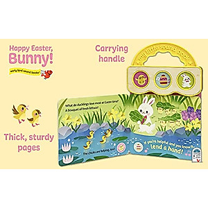 Happy Easter, Bunny! 3-Button Sound Board Book for Babies and Toddlers