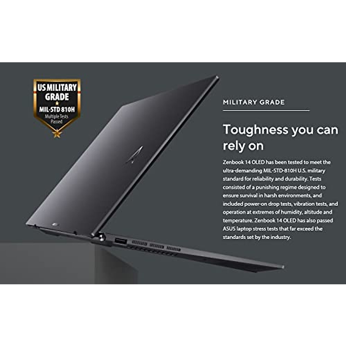 ASUS ZenBook 14 OLED UM3402 14" QHD+ Touchscreen (AMD Ryzen 7-5825U, 16GB RAM, 1TB SSD, 8-Core (Beats i7-1165G7)) Business Laptop, Backlit, Fingerprint, 19 Hr Battery, IST SD Card, Win 11 Home - 2023