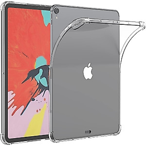 AHPYEBZ Clear Case for iPad Pro 12.9 inch 6th/5th/4th/3rd Generation (2022/2021/2020),Clear case for iPad Pro 12.9 Shockproof TPU Protective Case (Transparent)
