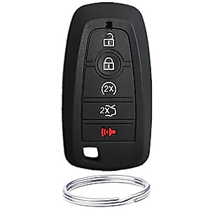 Silicone rubber smart Key Fob Cover for Ford Bronco Mustang Fusion Raptor F250 F350 F450 F550 Edge Explorer Expedition M3N-A2C93142600