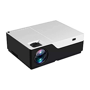 DROOS Portable Mini Projector Projector 400 Lumens 1920 X1080P Resolution 5000:1 Contrast Ratio Support 3D WiFi Projector (Color :(projectors)