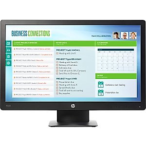 HP ProDisplay P223 21.5-inch Monitor X7R61A8, Black