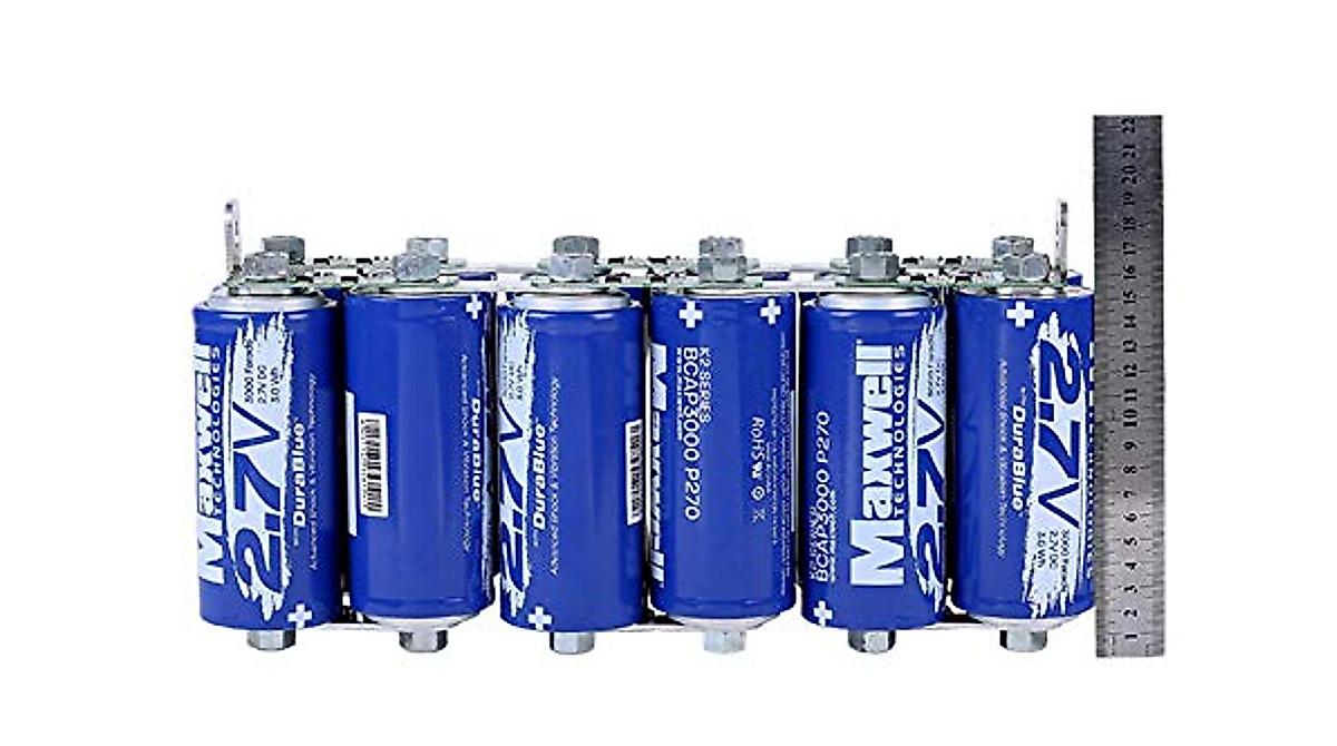 Maxwell Durablue 16V 1000F Ultracapacitor for Solar & Automotive Power