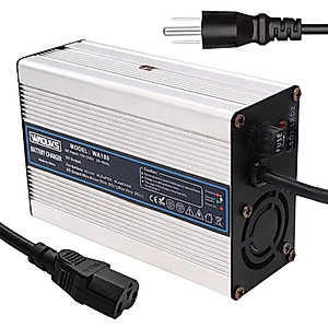 WAOUKS 48V 2A Charger 48V Lead Acid Battery Charger 55.2V Lead Acid Charger Used for 48V Lead Acid AGM Gel VRLA OPZV Battery