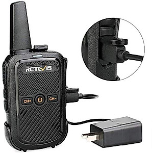Retevis RT15 Radios Walkie Talkies 20 Pack, Business 2 Way Radios Rechargeable,Portable,USB Fast Charing,Hands Free,for Adults Restaurants Healthcare Retail Commercial
