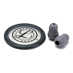 3M Health Care MMM 40023 Littman Stethoscope Spare Parts Kit for Master Classic, Includes Tunable Diaphragm and Rim Assembly, Grey (Pack of 10)