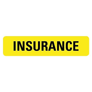 LabelValue INSURANCE Medical Labels LV-MRL11