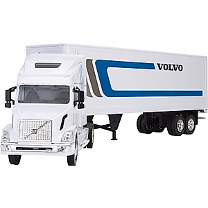 Wheel Master International Lonestar Tractor Trailer Play Toy Truck Vehicle for Kids, Lonestar Design, with Functions, Pre Built Semi, Realistic Look and Openable Doors Great Gift for Children