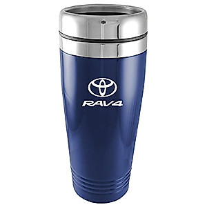 Au-TOMOTIVE GOLD Travel Mug for Toyota RAV4 (Blue)