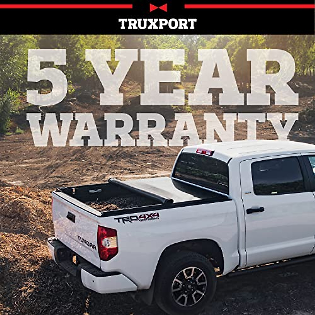 TruXedo TruXport Soft Roll Up Truck Bed Tonneau Cover | 243301 | Fits 2004 - 2012 Chevy/GMC Colorado/Canyon 6' 1" Bed (72.8")