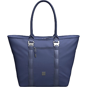 Douchebags Db Journey Essential Tote - Everyday Tote Bag with Zipper and Pockets for Shopping, Work & Gym, Laptop Compartment, Water Resistant, Travel Tote with Hook System, 25L - Blue Hour