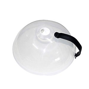 DOITOOL Microwave Splatter Cover Microwave Cover for Food Microwave Plate Cover Microwave Splatter Guard Anti-Splatter with Steam Vents (Random Color Handle)