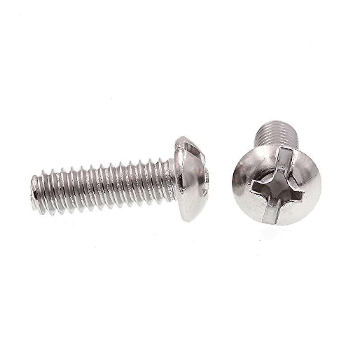 Prime-Line 9005279 Machine Screw, Round Head, Slotted/Phillips Combo, 1/4 in-20 X 3/4 in, Grade 18-8 Stainless Steel, Pack of 25