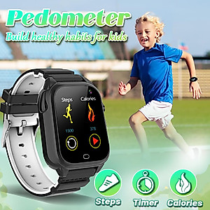 Waterproof Smart Watch with Games HD Camera Music Player