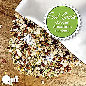 100cc O2 Out Oxygen Absorbers, Scavengers Packets, FoodVacBags Vacuum Sealer Bag or Mylar Bag Long Term Food Storage (100)