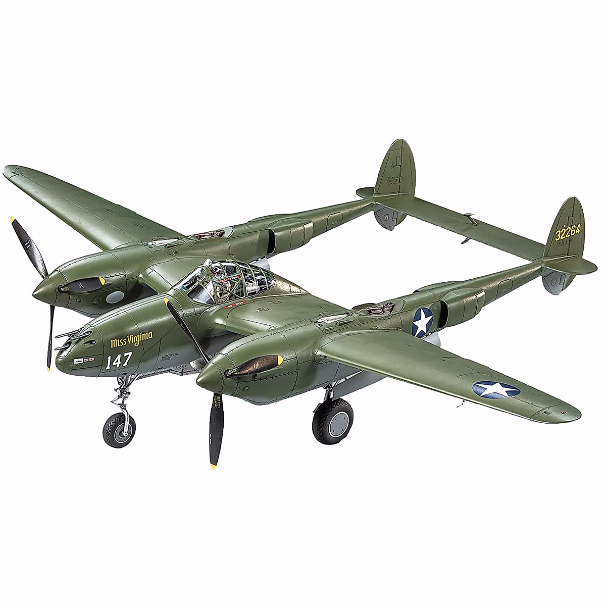 Tamiya TAM61120 1: 48 Lockheed P-38F P-38G Lightning [Model Building Kit]