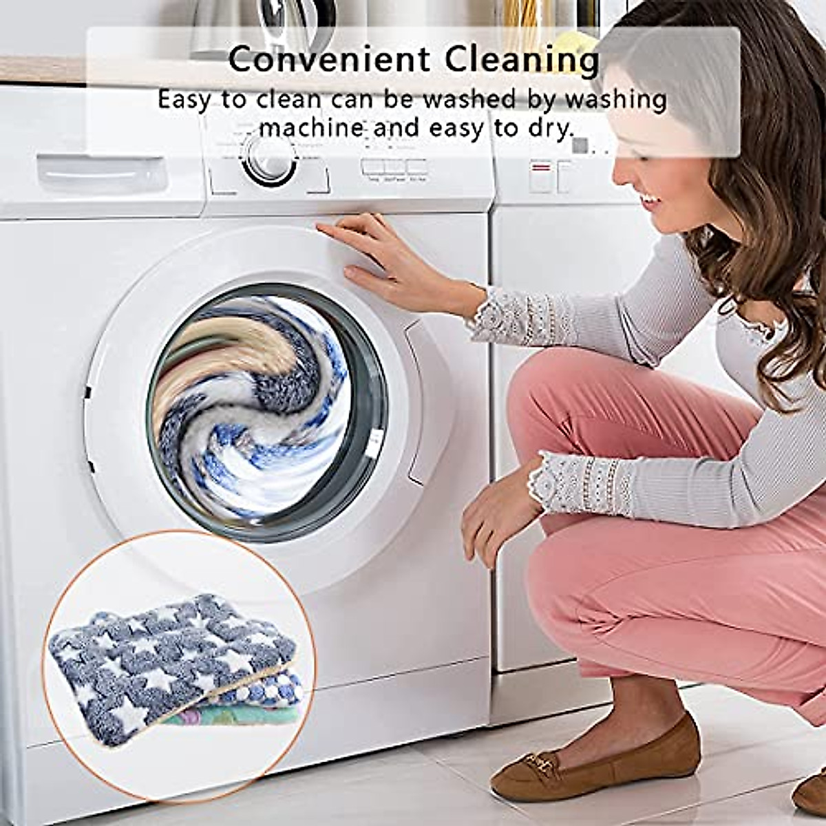 G YITENG 3 Pc Small Animal Plush Bed Mat,Warm Fluffy Kitten Puppy Blanket,Fleece Sleep Pad for Ferrets Hamster, Rabbit Bed Guinea Pig Bed (Large:19 x 12in, Set-G)