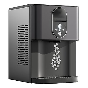 ADT Nugget Ice Maker 48LBS Ice Machine Cooler Nugget Ice Cube Machine Water Dispenser