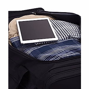 Rockland Duffel Bag, Black, 25"