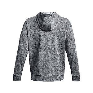 Under Armour Men's ArmourFleece Twist Hoodie, (012) Pitch Gray / / Black, Large