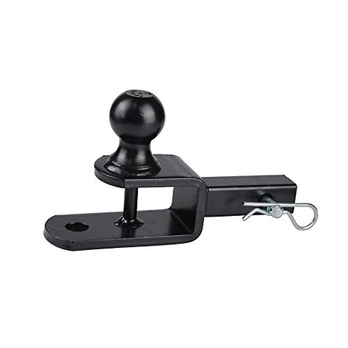 TOPTOW ATV/UTV Trailer Hitch Towing Ball Mounts , 2-Inch Ball, Clevis Pin , Fits 1 1/4-Inch Receiver
