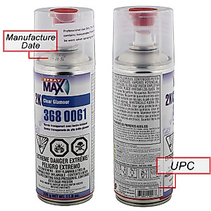 Spray max USC 2k High Gloss Clearcoat Aerosol (4 PACK)