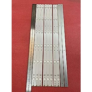 Strip for 10pcs LED Strip for Hisense UB55EC591 LC-55N6000U 55h7b 55h7b2 55h7c SVH550AF2