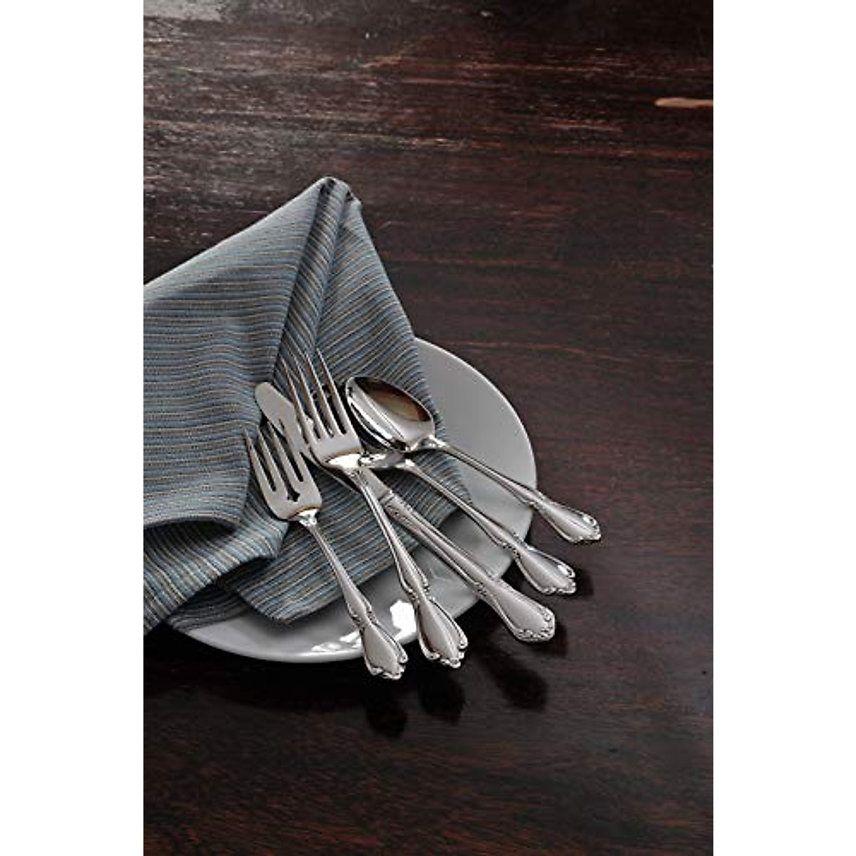 Oneida Foodservice Chateau Tablespoons, 18/10 Stainless Steel, Set of 12
