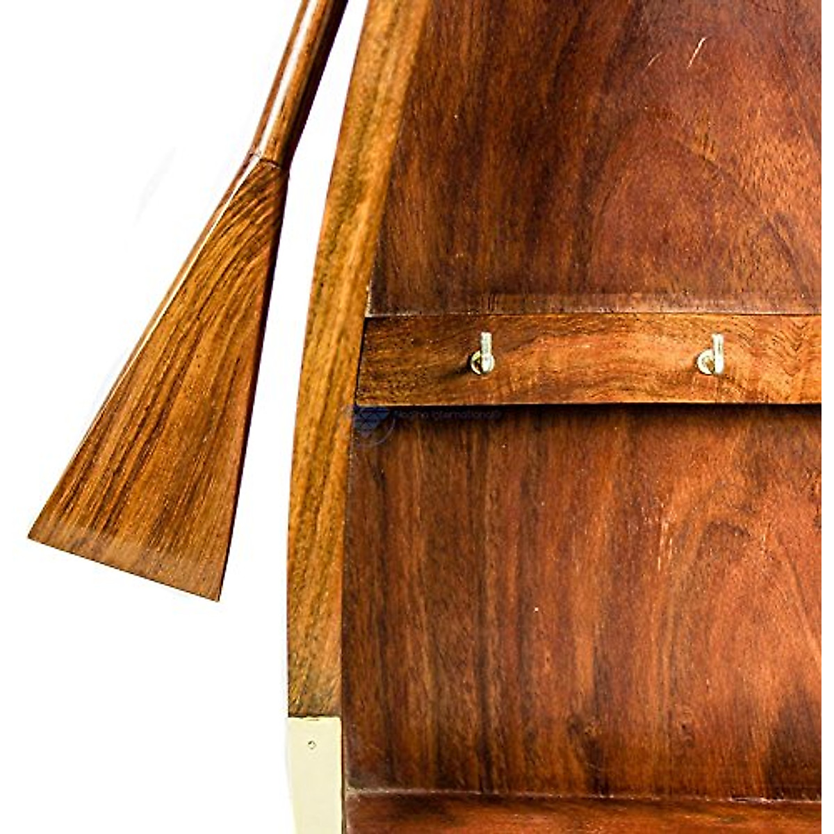 Nagina International Nautical Handcrafted Boat Key Cabinet with Key Hooks | Maritime Home Decor Products