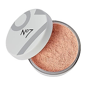 No7 Flawless Finish Loose Powder - Medium Rich - Loose Finishing Powder - Makeup Setting Powder with Matte Finish for All Skin Tones - All Skin Types Including Oily Skin