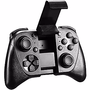 Fortune MFI Certified Wireless iPhone Gamepad Controller for iOS iPhone and iPad – Designed with Newly L3 + R3 Buttons, 8 Ways Joysticks Ergonomics iOS D-Pad, 4.5 oz Weight and One Inch Thickness