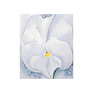 White Pansy, c.1927 Art Print by Georgia O'Keeffe (Overall Size: 11x14) (Image Size: 8x9.75)