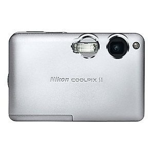 Nikon Coolpix S1 5.1 MP Slim-Design Digital Camera with 3x Optical Zoom (Includes Dock) (OLD MODEL)