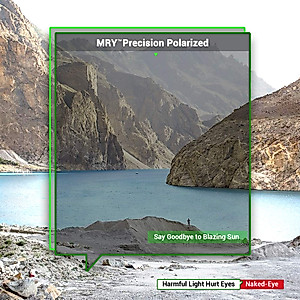 Mryok 4 Pair Polarized Replacement Lenses for Oakley Turbine Rotor Sunglass - Stealth Black/Fire Red/Ice Blue/Emerald Green