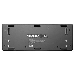 DROP CTRL Mechanical Keyboard — Tenkeyless TKL (87 Key) Gaming Keyboard, Hot-Swap Switches, Programmable Macros, RGB LED Backlighting, USB-C, Doubleshot PBT, Aluminum Frame (Cherry MX Brown, Black)