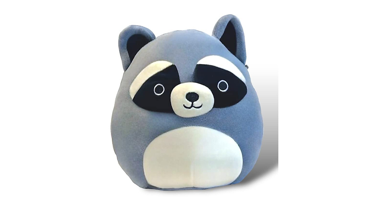 Squishmallows 8" Rocky Raccoon Plush - Ultrasoft Stuffed Toy