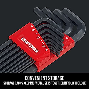 Craftsman 100PC Hex Key Master Set (CMHT26300)