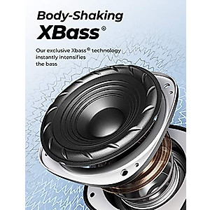 Tribit Upgraded StormBox Pro Portable Bluetooth Speaker with High Fidelity 360 Sound, Bluetooth 5.3, 3 Drivers with 2 Passive Radiators, Built-in XBass, 24H Playtime, IP67 Waterproof for Outdoors